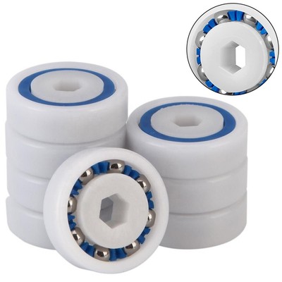 4/8 Pack Bearing Spare Wheel For Polaris Pool Cleaner 360 380 9-100 ...