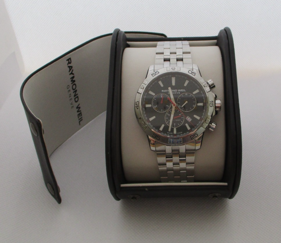 Raymond Weil Tango Chronograph Gents Watch - Model 8560 with box | eBay UK