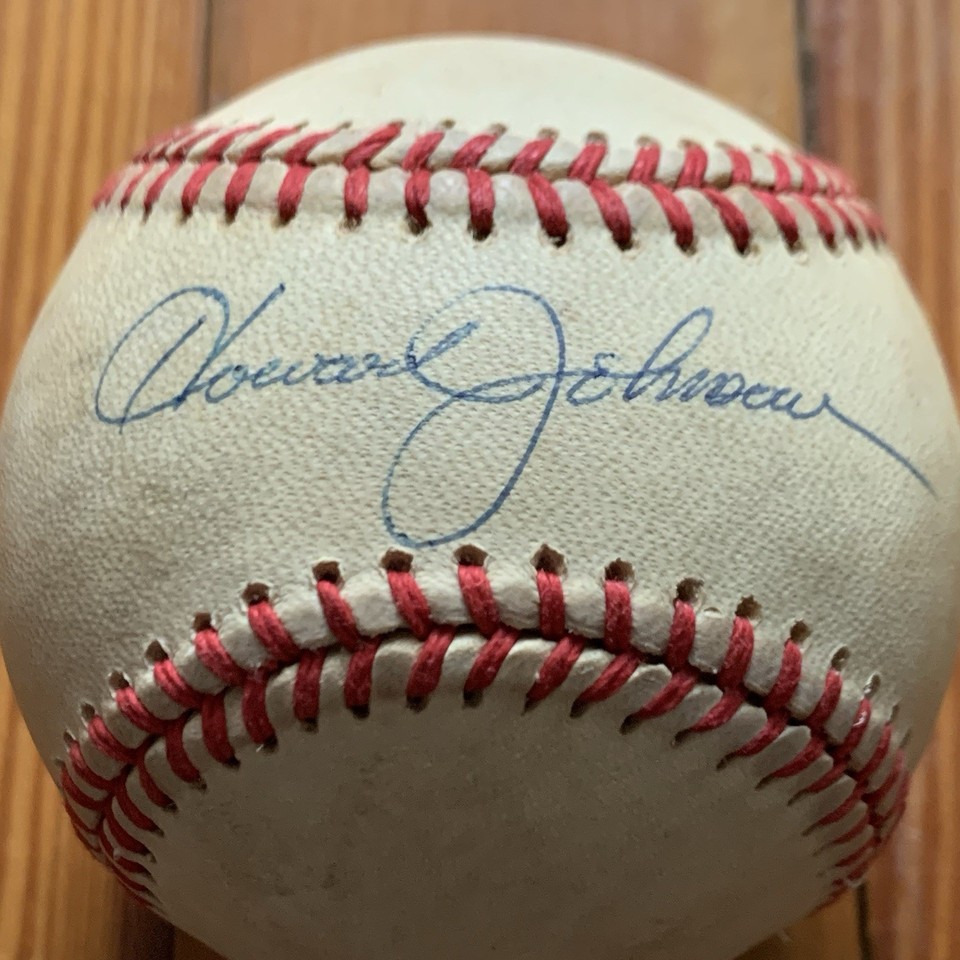 Howard Johnson “HoJo” Autographed Official National League ONL Baseball ...