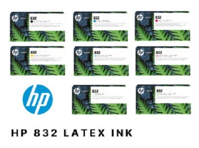 Original Ink HP LATEX 700 700W / No. 832 4UV75A -4UV82A 1000ml INK ...