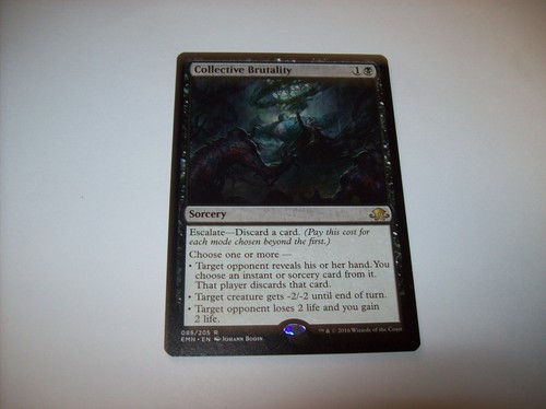 Collective Brutality Eldritich Moon NM MTG Magic The Gathering Rare ...