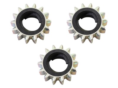 3x Pignon de démarreur métal 14 dents adapté pour Briggs & Stratton ...