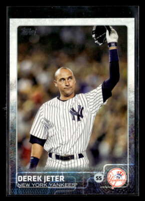 2015 Topps Derek Jeter Tipping Cap SP #1 New York Yankees UX889 | eBay