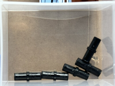 LEGO Parts - Black Technic, Pin with Short Friction Ridges - No 2780 ...