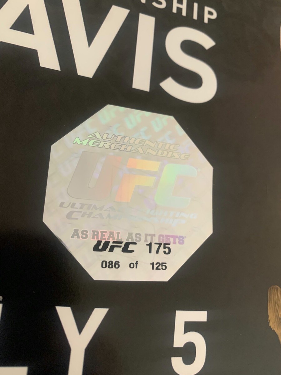 Affiche De L'ufc 175