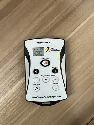 Turning Technologies PRESENTER Card LCD Remote Presentations | eBay