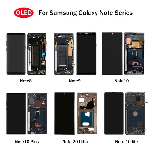 OLED For Samsung Galaxy Note 8/9/10/20Ultra LCD Display Touch Screen ...