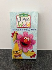 Elmos World - Flowers, Bananas More (VHS, 2000) for sale online | eBay