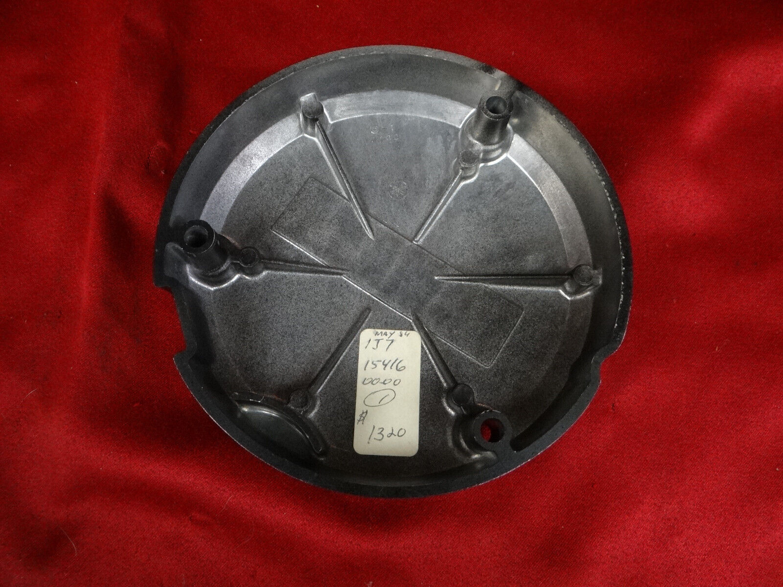 Yamaha Cover, Engine, Oil Pump, Left, NOS 1977-78 XS750, 1J7-15416-00 ...