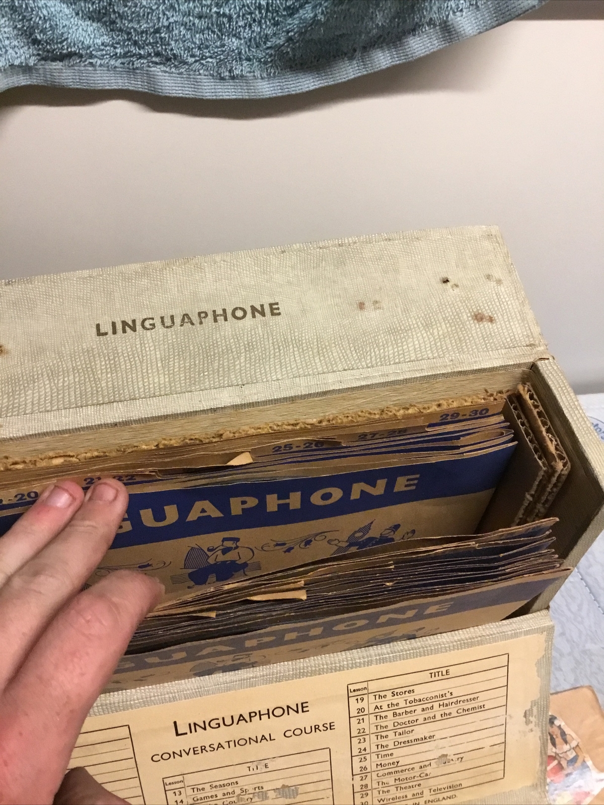 Linguaphone Conversational Course Records & Book Set Rare Complete | eBay