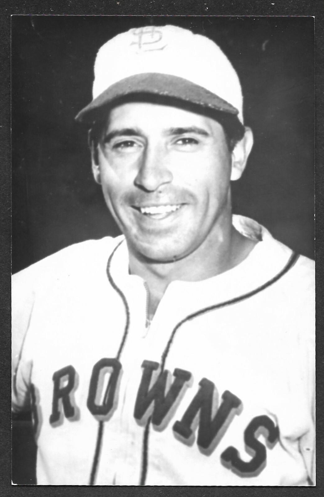Sam Dente ST LOUIS BROWNS UNSIGNED 3-1/2 x 5-3/8 REAL PHOTO POSTCARD #1 ...
