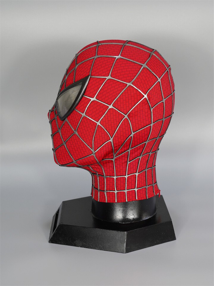 Marvel Comics Spider-man Cosplay Props Handmade Mask Headwear Wearable ...
