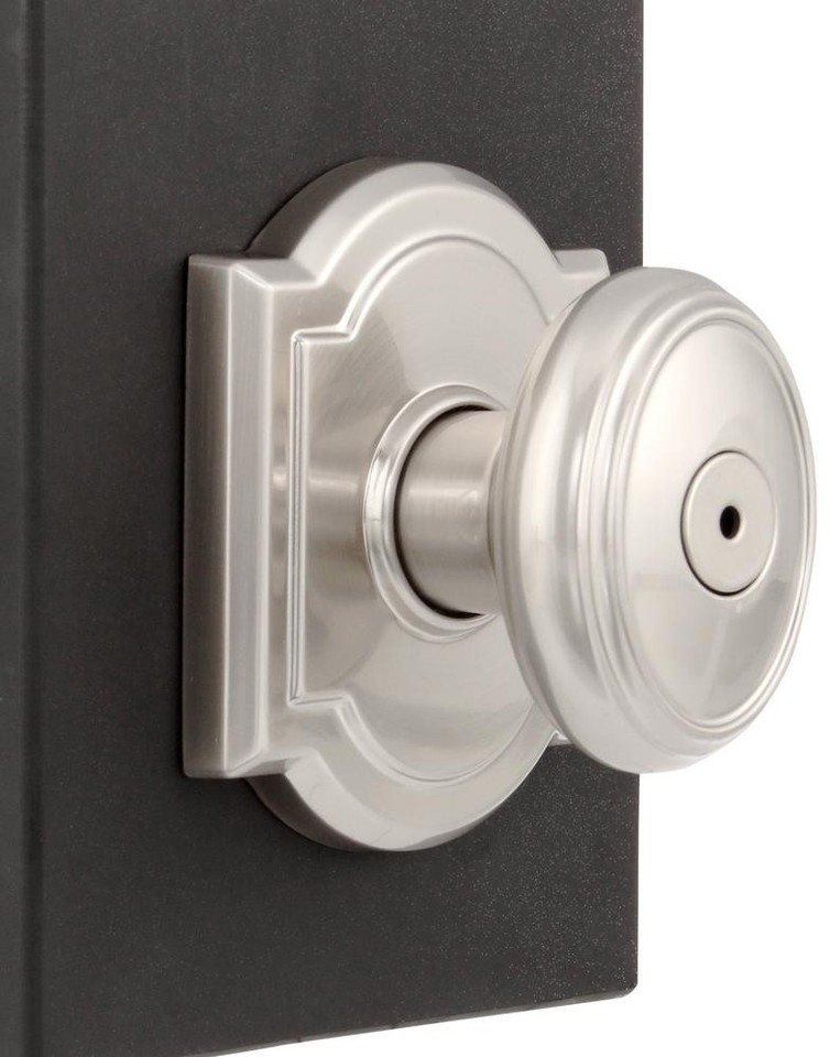 Privacy Door Knob Solid Zinc Locked Unlocked Turn Button Inside Bed ...