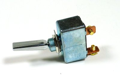 High Current 50 Amp 12V DC Automotive Chrome Toggle Switch SPST On-Off ...