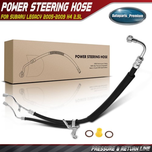 Power Steering Pressure and Return Hose Assembly for Subaru Legacy 05 ...