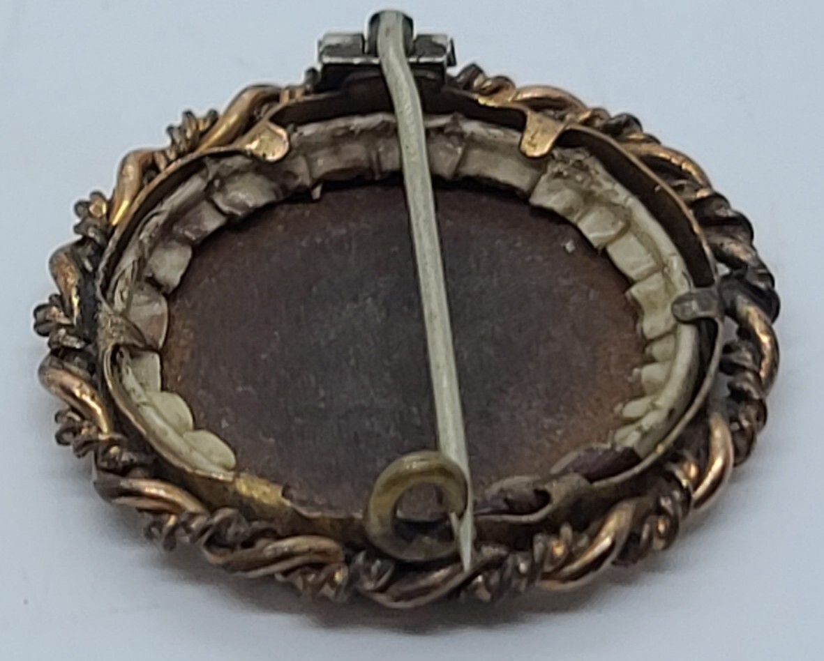 Antique 1800's Victorian Occupational 'Fireman' Mourning Photo Lapel ...