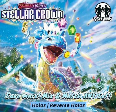 Stellar Crown Singles SV07: TCG Holos & Reverse Holos – Pick Your Card ...
