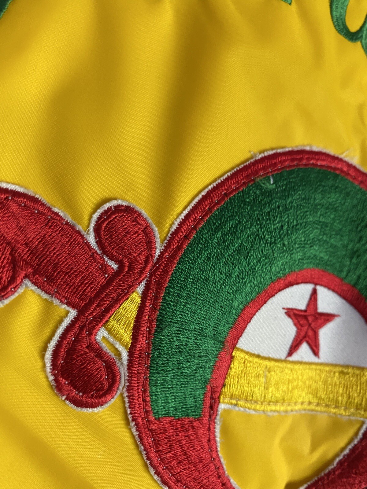 VINTAGE SHRINER’S LEGION OF HONOR Jacket 1970’s Yellow with Embroidered ...