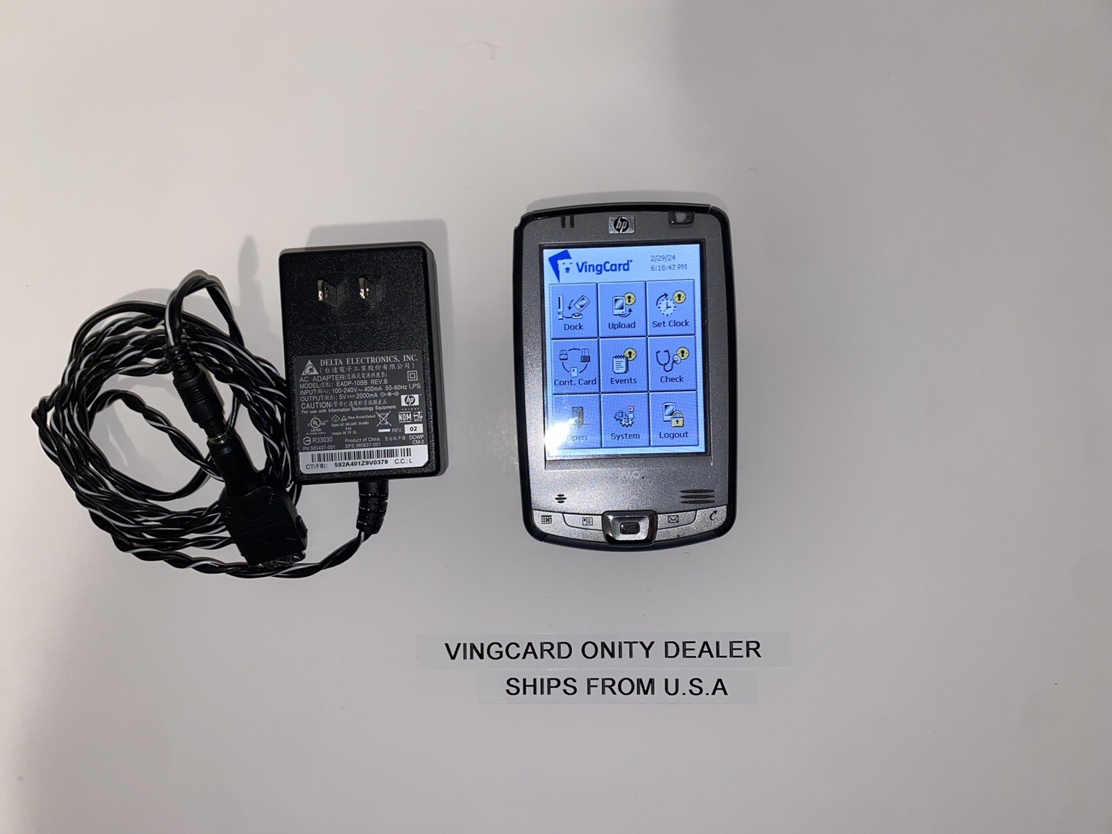 HP IPAQ Vingcard 2800 Handheld Service Terminal PROGRAMMER LOCKLINK | eBay