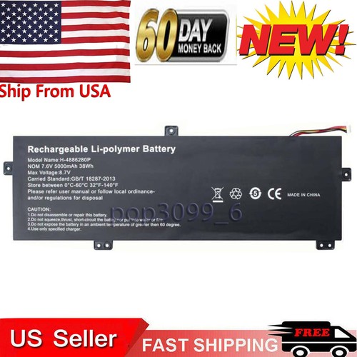 Laptop Battery U3576127PV-2S1P U3576127PV H-4886280P for Gateway ...