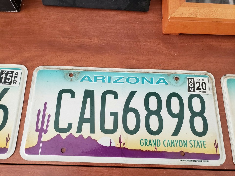 Single Arizona vehicle License Plate (you pick it) | eBay
