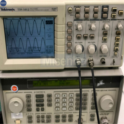 100% TEST TEKTRONIX Tek TDS1012 Oscilloscope 100 MHz 1GS/s 2-Channel ...