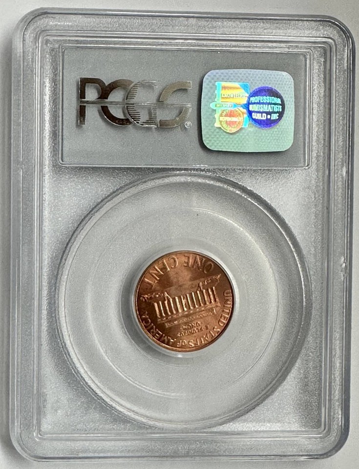1997 D Lincoln Memorial Cent PCGS MS66RD 1C Penny Blue Label | eBay