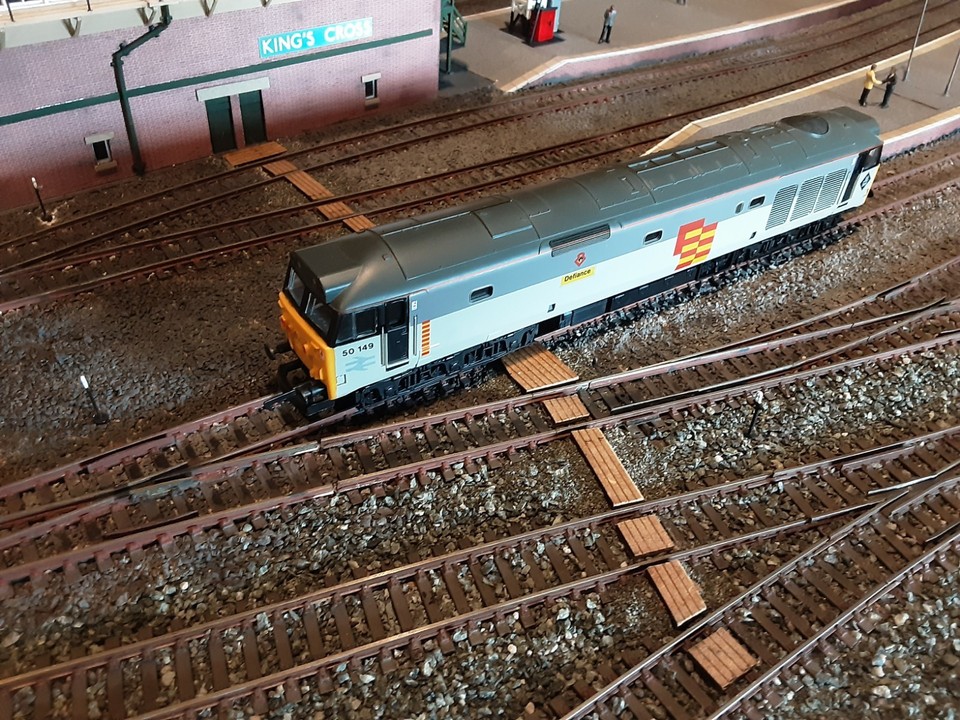 OO Gauge Lima Class 50 In Rail Sector Livery '50149' Defiance, Unboxed ...