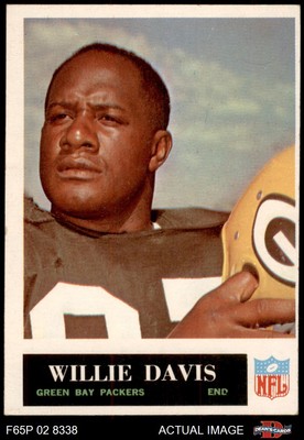 1965 Philadelphia #73 Willie Davis Packers HOF Grambling St 5 - EX | eBay
