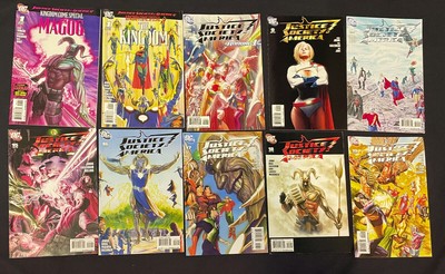 DC JSA comic lot! Magog Special & more! 9-26 + Annual Lot of 14 F Free ...