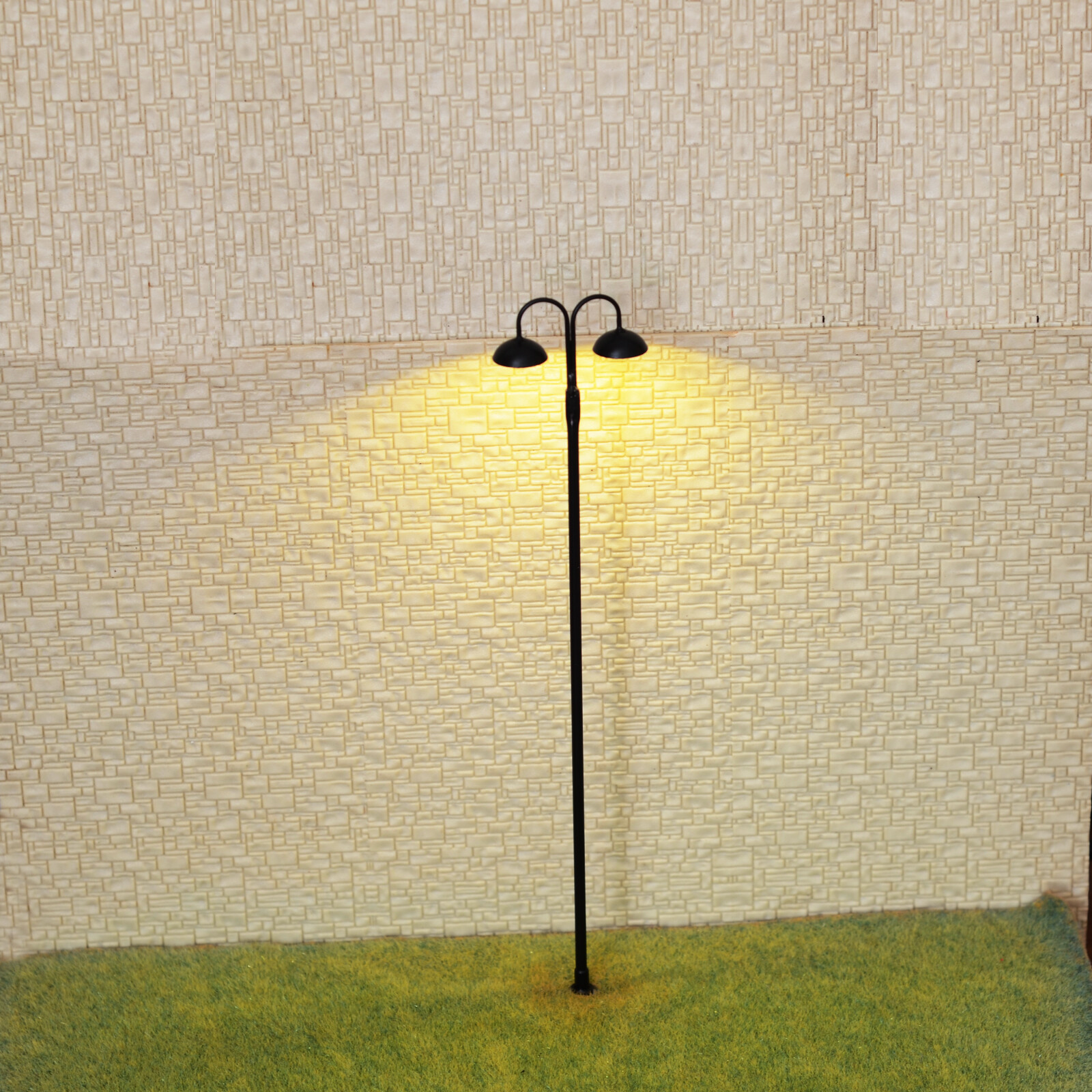 4 x O Scale LED yard light Model train Railroad street station lamp ...