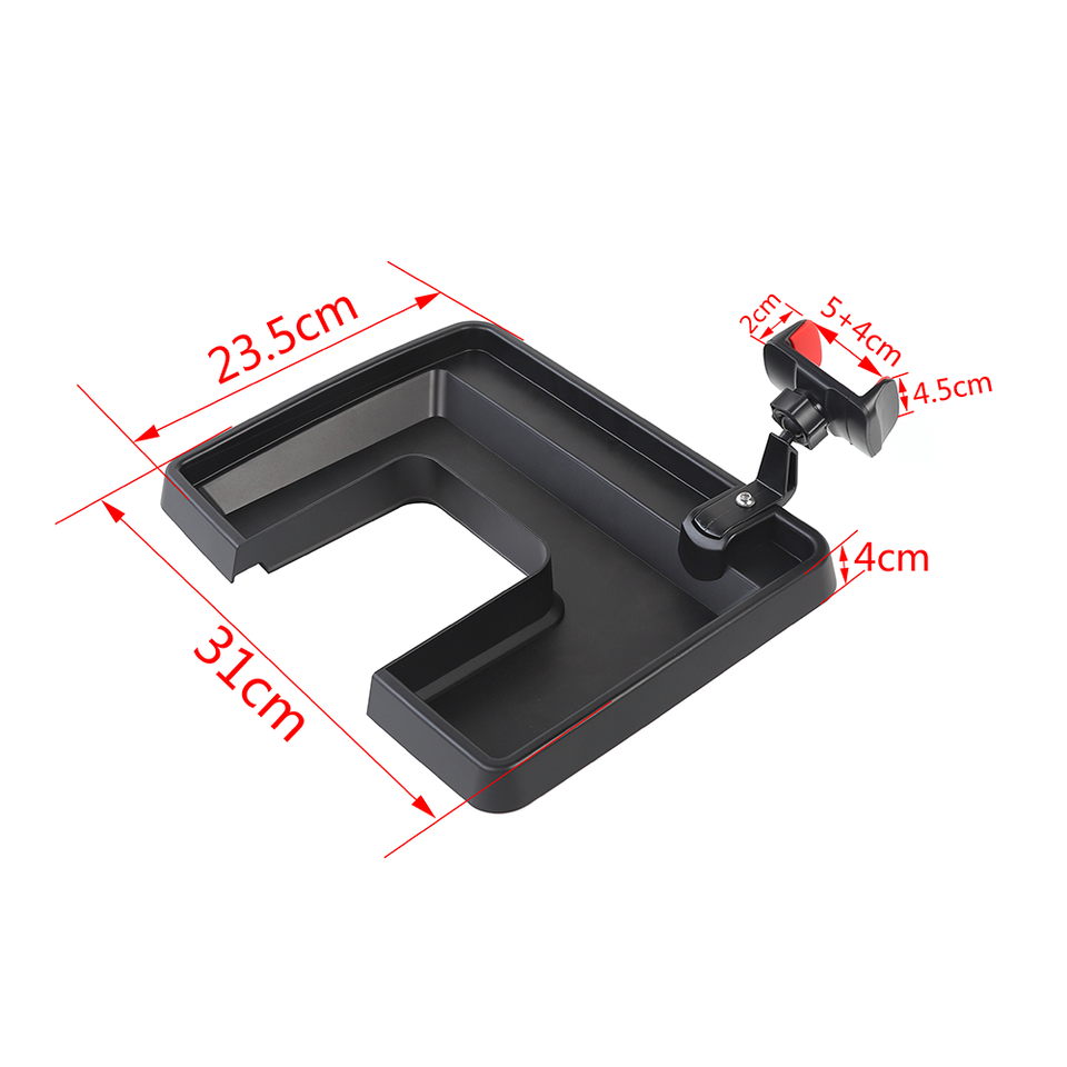 Center Console Phone Holder Mount Storage Tray for Ford F150 09-14 ...