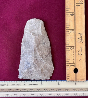 Central TX, Clear Fork Scraper, Indian Knife Arrowhead Authentic! Free ...