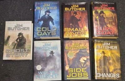 HARDCOVER Lot of 7 Dresden Files Books by Jim Butcher ALL 1st Edition ...