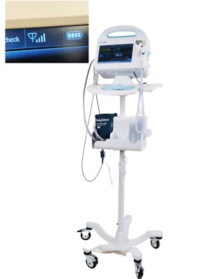 Welch Allyn Connex 6000 Vital Signs Monitor 67NXTX WIFI Nellcor SpO2 ...