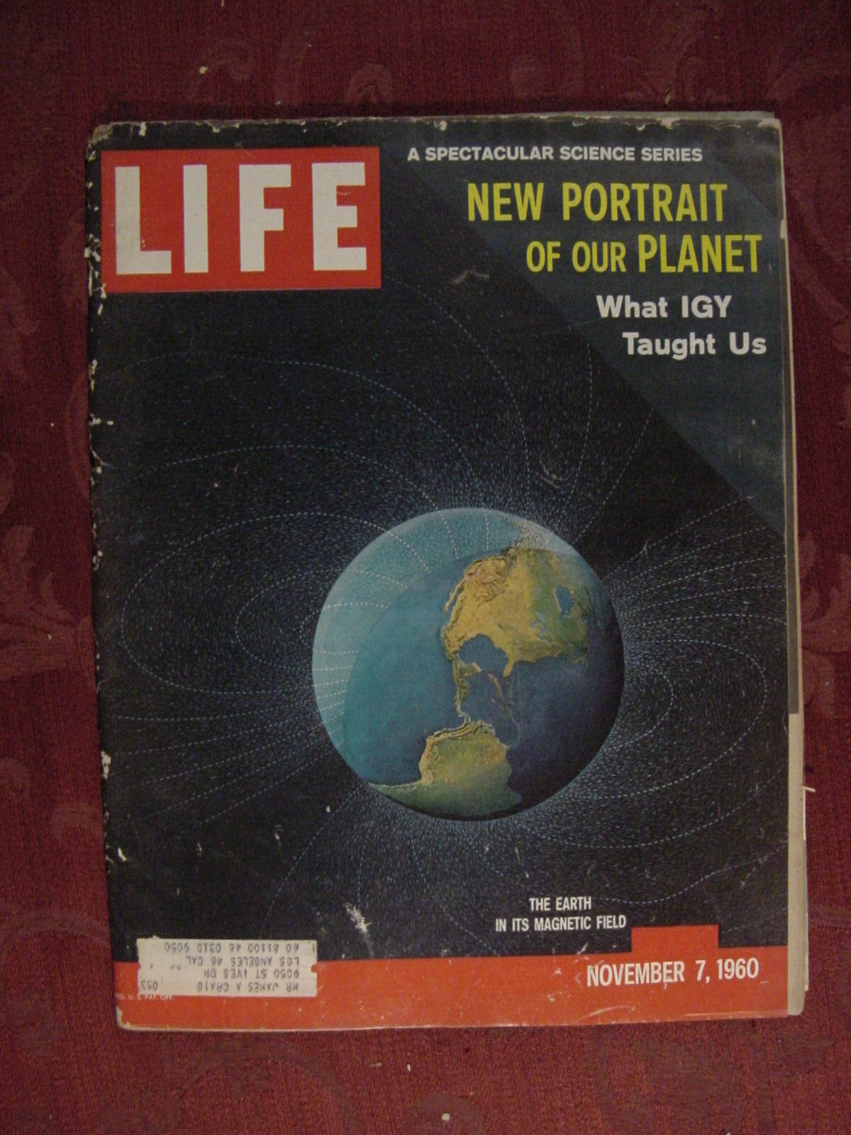 LIFE magazine November 7 1960 Planet Earth Boris Chaliapin Martin ...