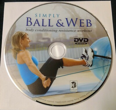 Simply Ball And Web, Fitness DVD 2007. **Disc Only** Free Shipping No ...