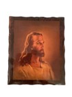 Warner Sallman Head Of Jesus Litho Print On Wood, Lacquer Finish Wall ...
