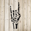 Skeleton Hand Protection Stencil | eBay