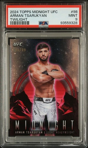 2024 Topps Midnight UFC - Twilight #98 Arman Tsarukyan /99 PSA 9 | eBay