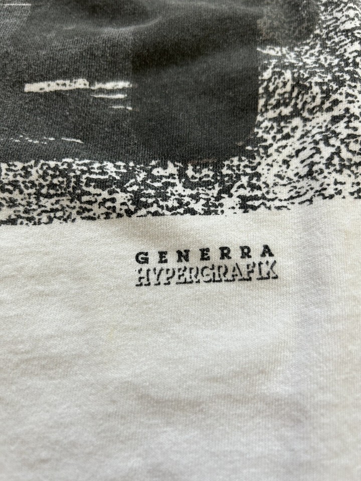 Vtg 90s Generra Carre Otis Motorcycle Chris Weber Photo Biker T-shirt ...