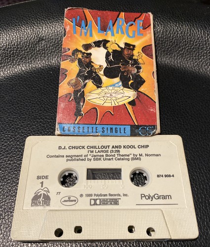 DJ Chuck Chillout Kool Chip I'm Large Vintage 1989 Cassette Tape ...