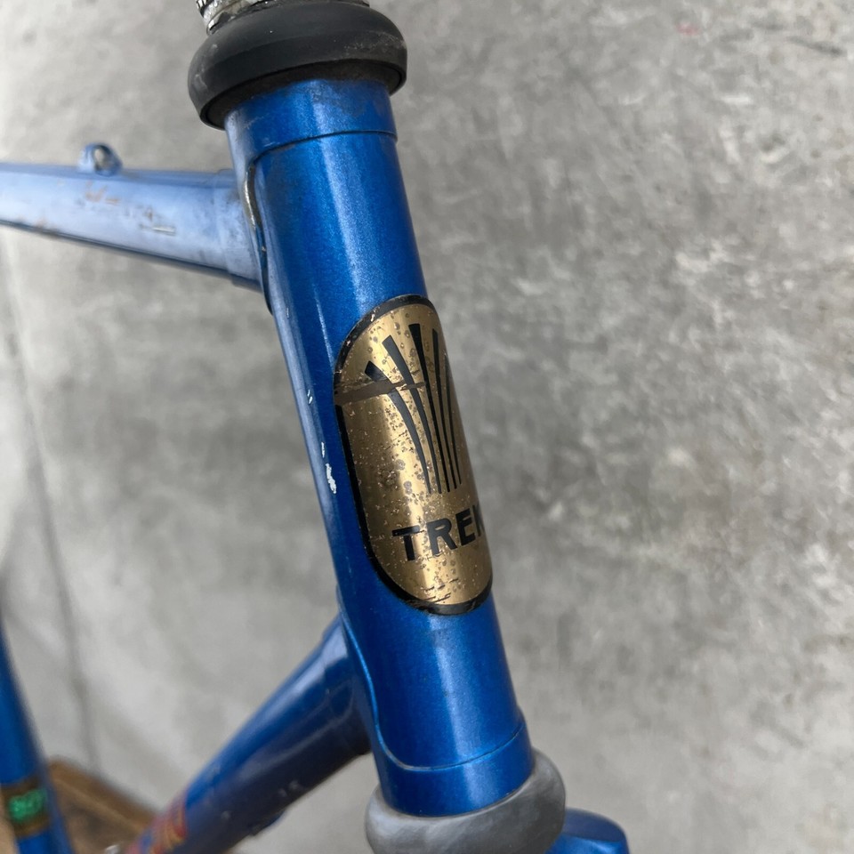 Vintage Trek 510 Frame Set 57 cm 22 USA Reynolds 501 27" Lugged 1980s ...