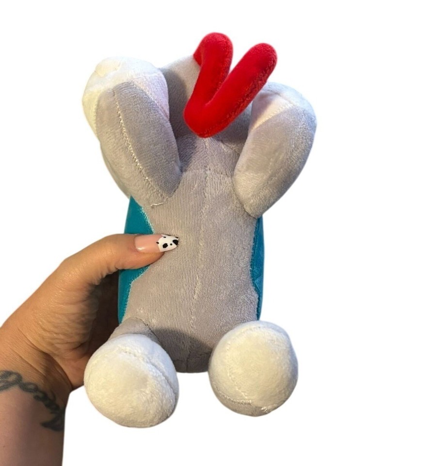 Poppy Playtime Candy Cat Stuffed Toy Animal Soft Plush Collectible Grey ...