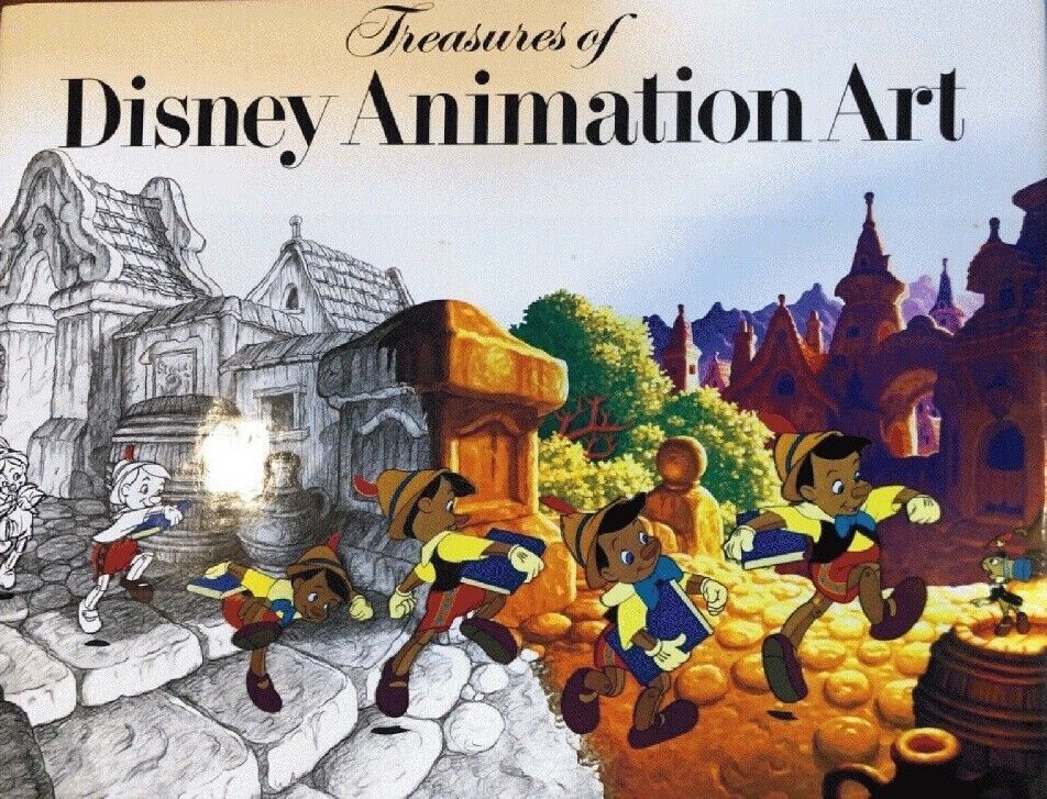 Treasures of Disney Animation Art by Robert Abrams (1985, Hardcover ...