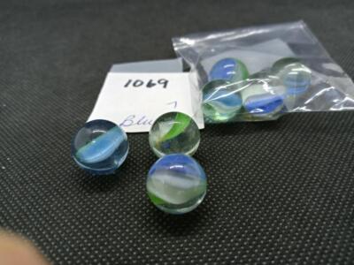 Marbles BLUE WITH WHITE INSIDE (1) Marble For Sale | eBay