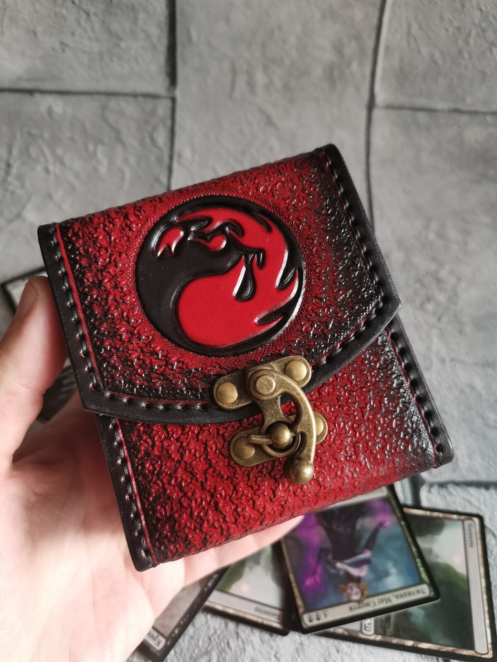 Mana Mountain MTG deck box storage 100, MTG commander deck box , MTG ...