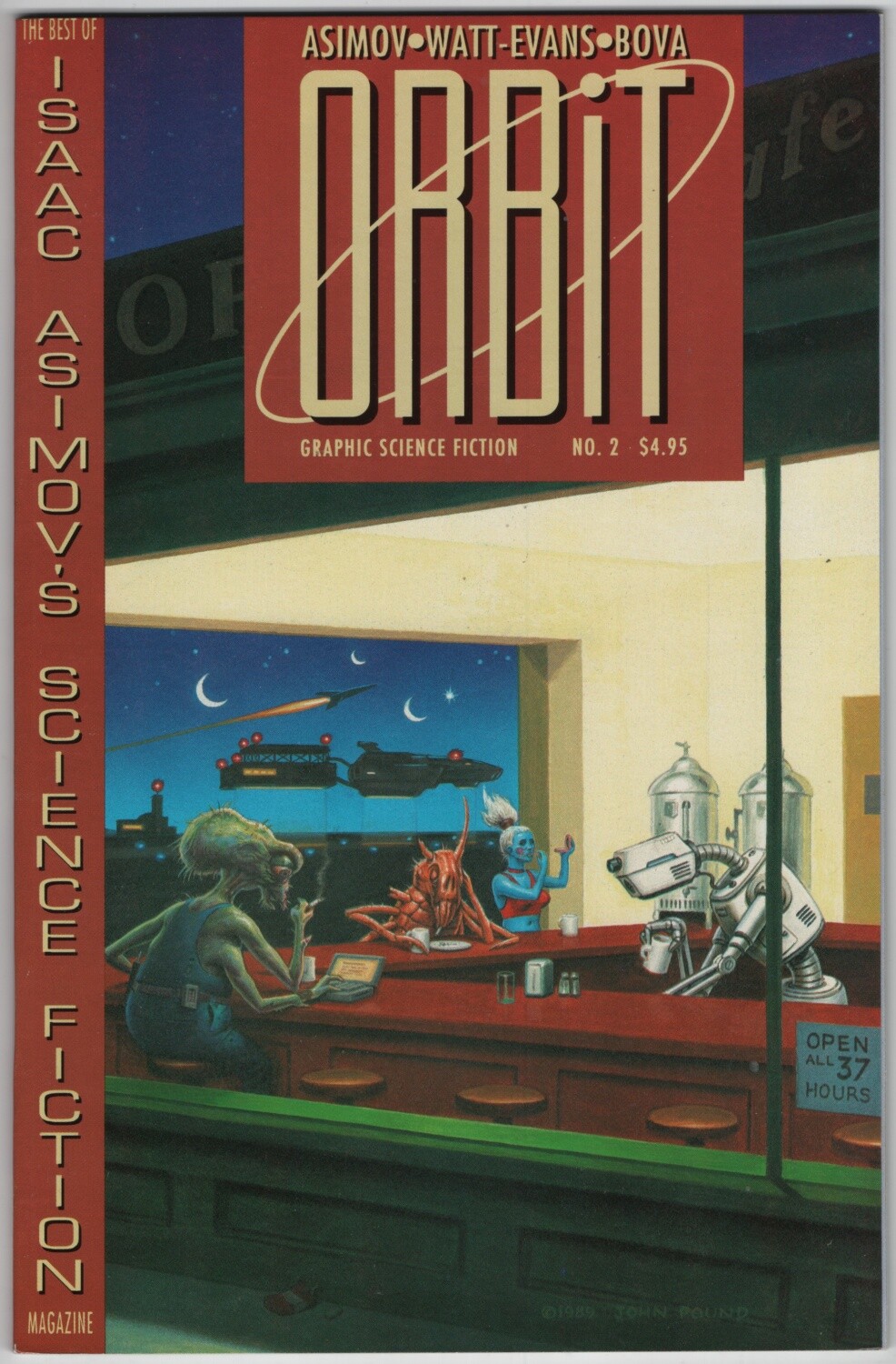 Orbit Comic Book #2 Eclipse 1990 Asimov Bova NEW UNREAD VERY HIGH GRADE | eBay