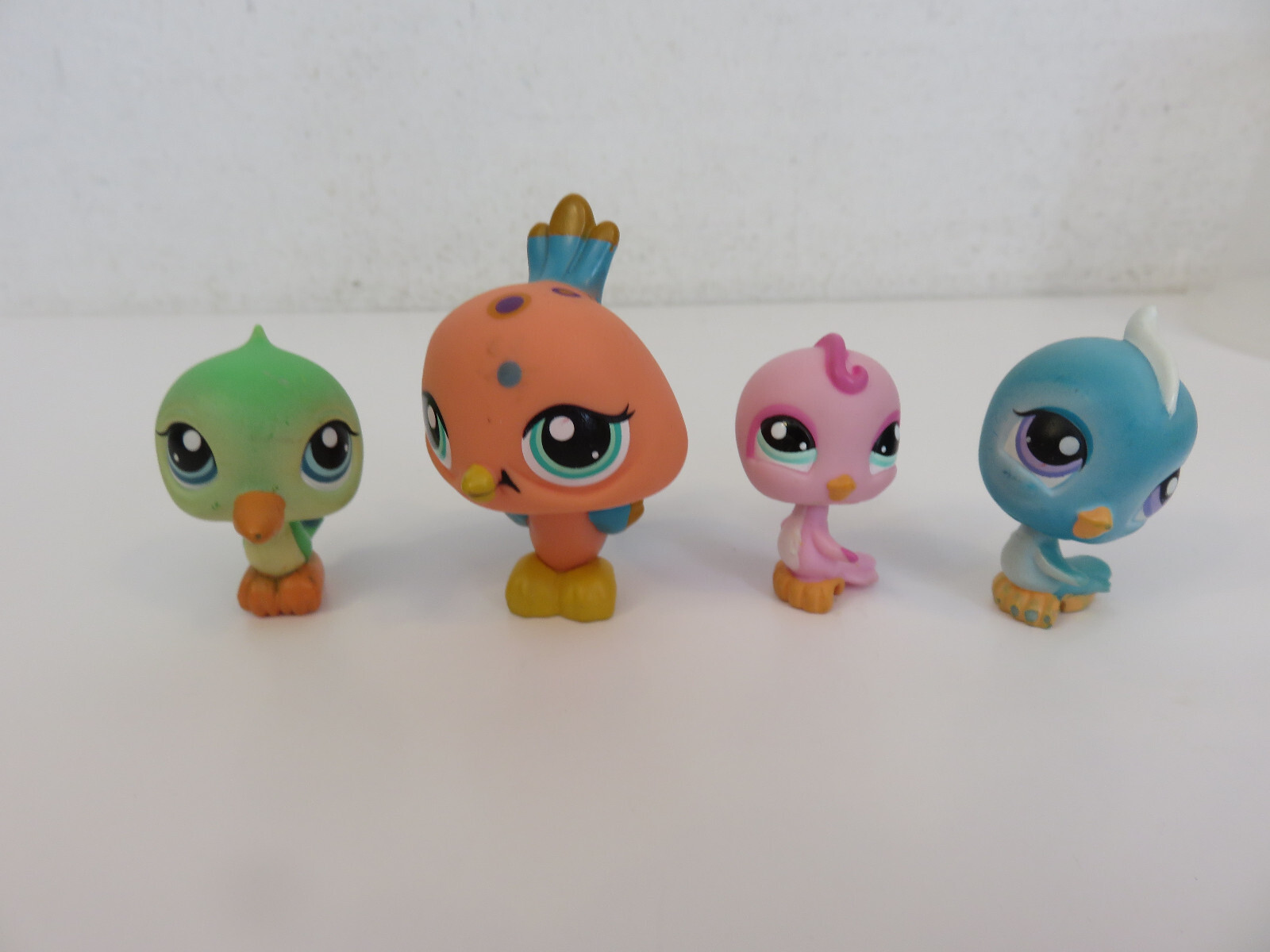 PARAKEET PEACOCK BIRD HUMMING AUTHENTIC LITTLEST PET SHOP HASBRO LPS ...