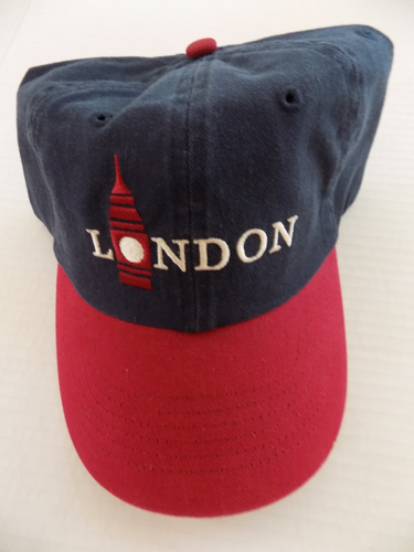 London Baseball Cap Hat Big Ben England HTF NOS w/ Tag | eBay